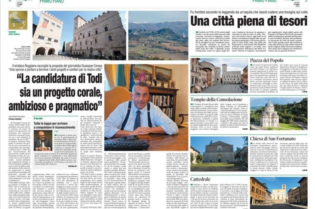 Todi candidata a capitale italiana della cultura 2026 « ilTamTam.it il ...